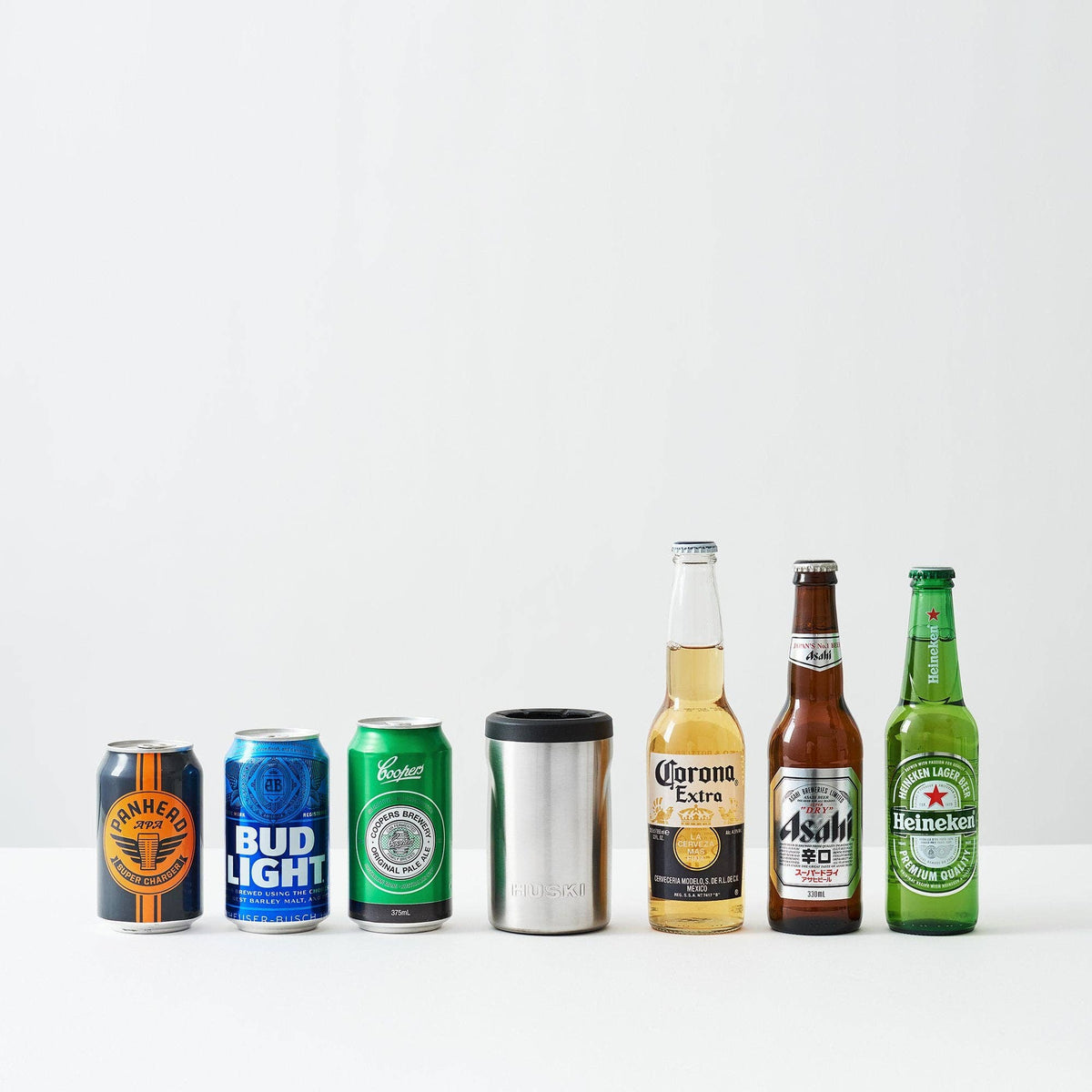 Huski Beer Cooler 2.0 - Brushed Stainless | The Tribe - Swan Valley