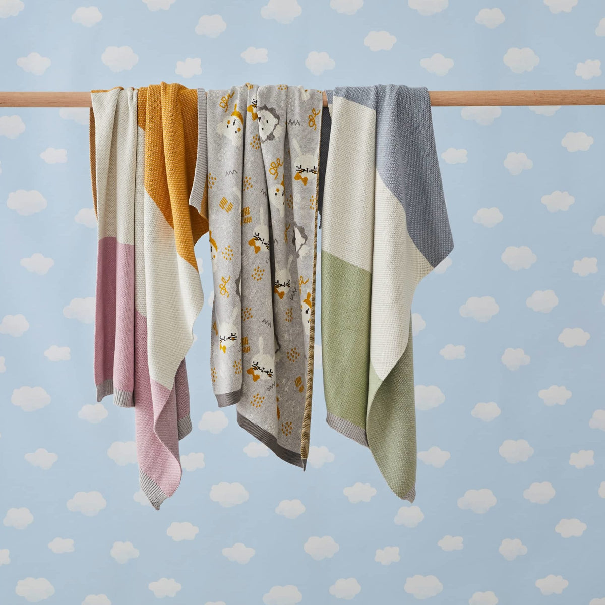 Jiggle & Giggle Spectacular Animals Baby Blanket | The Tribe - Swan Valley