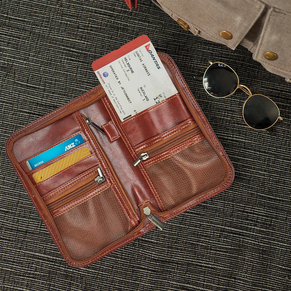 Annabel Trends Gentlemans Travel Wallet The Tribe Swan Valley