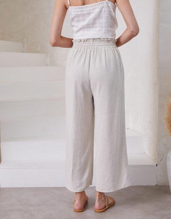 Iris Maxi The Label Beach Pant - White | The Tribe - Swan Valley