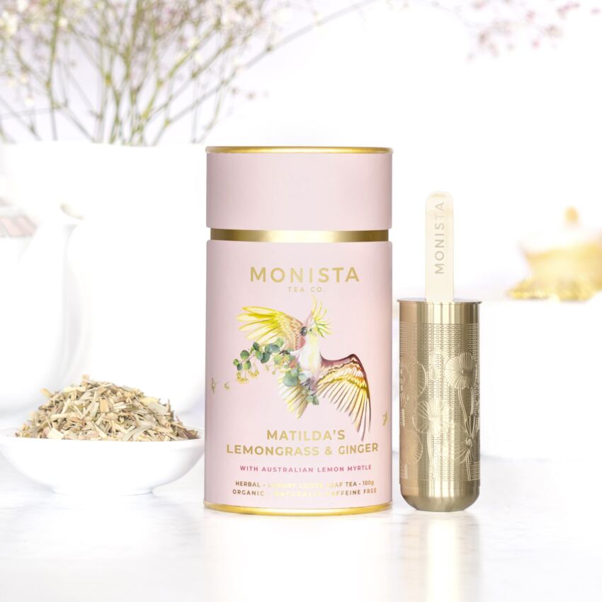 Monista Tea Co Tea for One Gift Set - Matilda's Lemongrass & Ginger ...